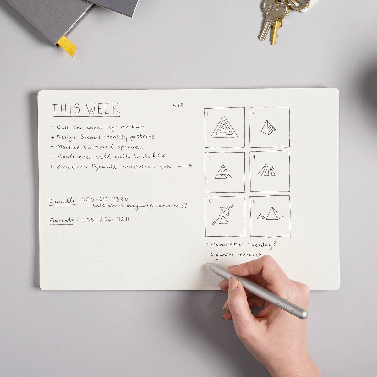 Mastermind - Desktop Writing Pad · Baronfig